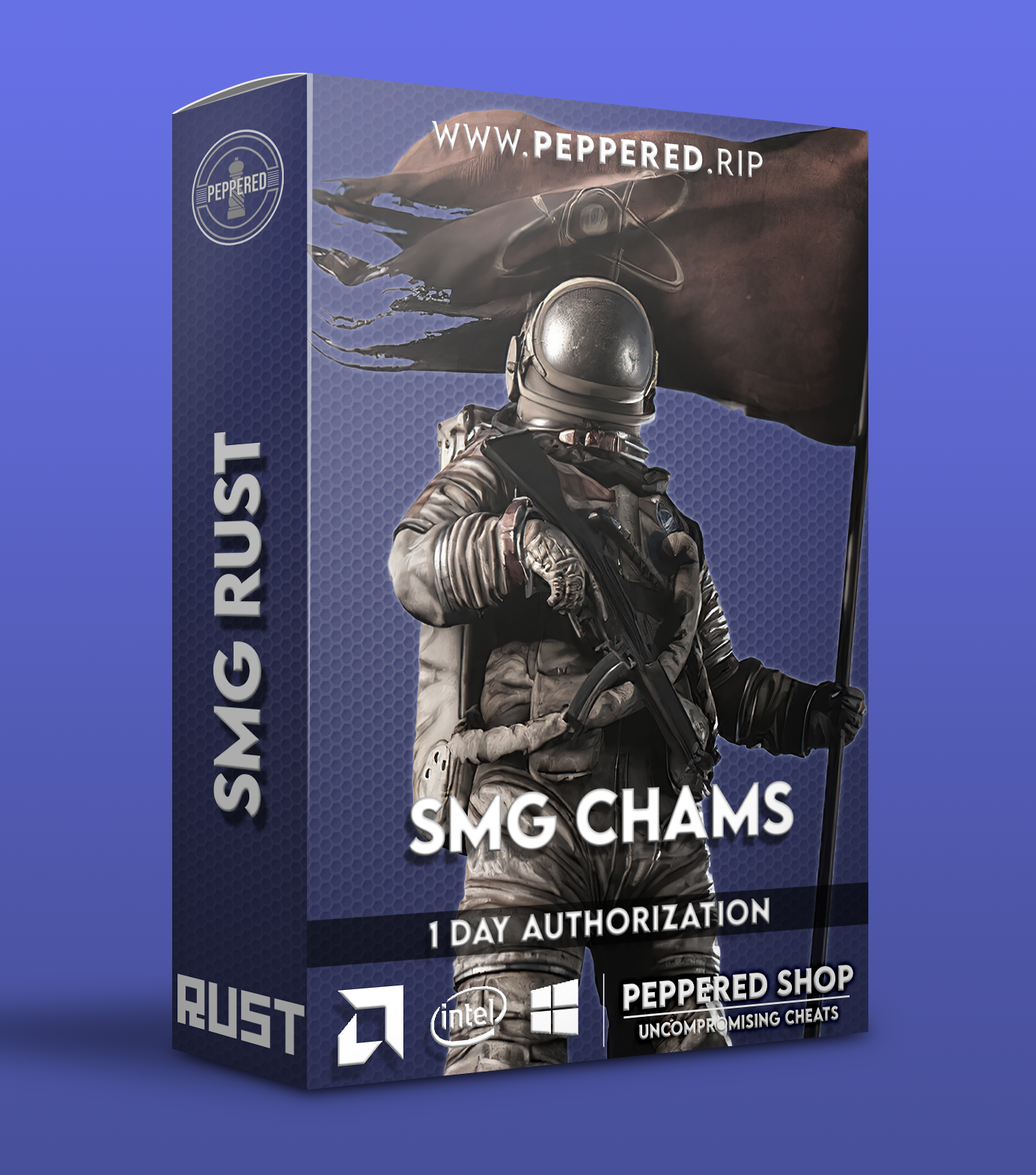 RUST CHAMS 1 DAY - RUST - PEPPERED SHOP